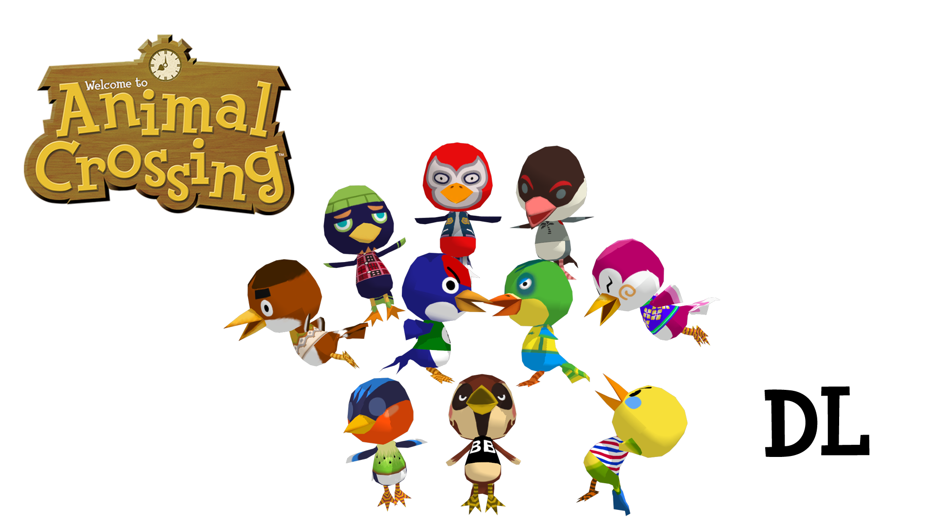 (MMD) Animal Crossing - Birds Pack DL by Tundraviolet on DeviantArt
