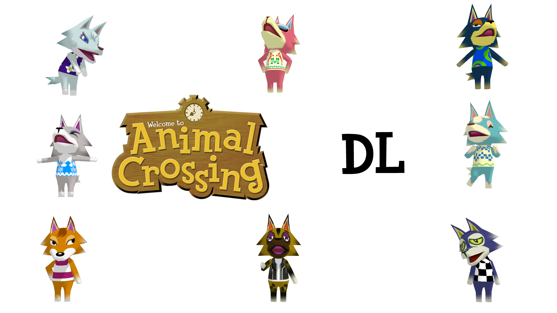(MMD) Animal Crossing - Wolf Pack DL by Tundraviolet on DeviantArt