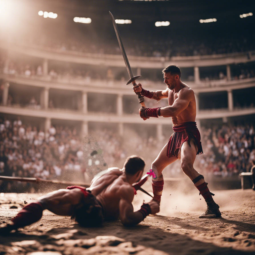 Gladiator who should have won is brought down by Hal1254 on DeviantArt