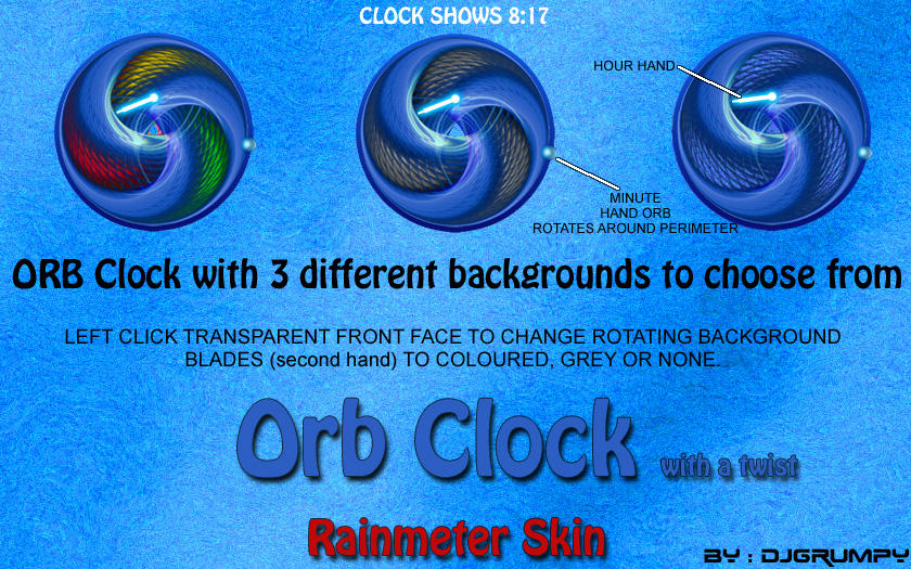 Orb-Clock 1.0 by djgrumpy on DeviantArt