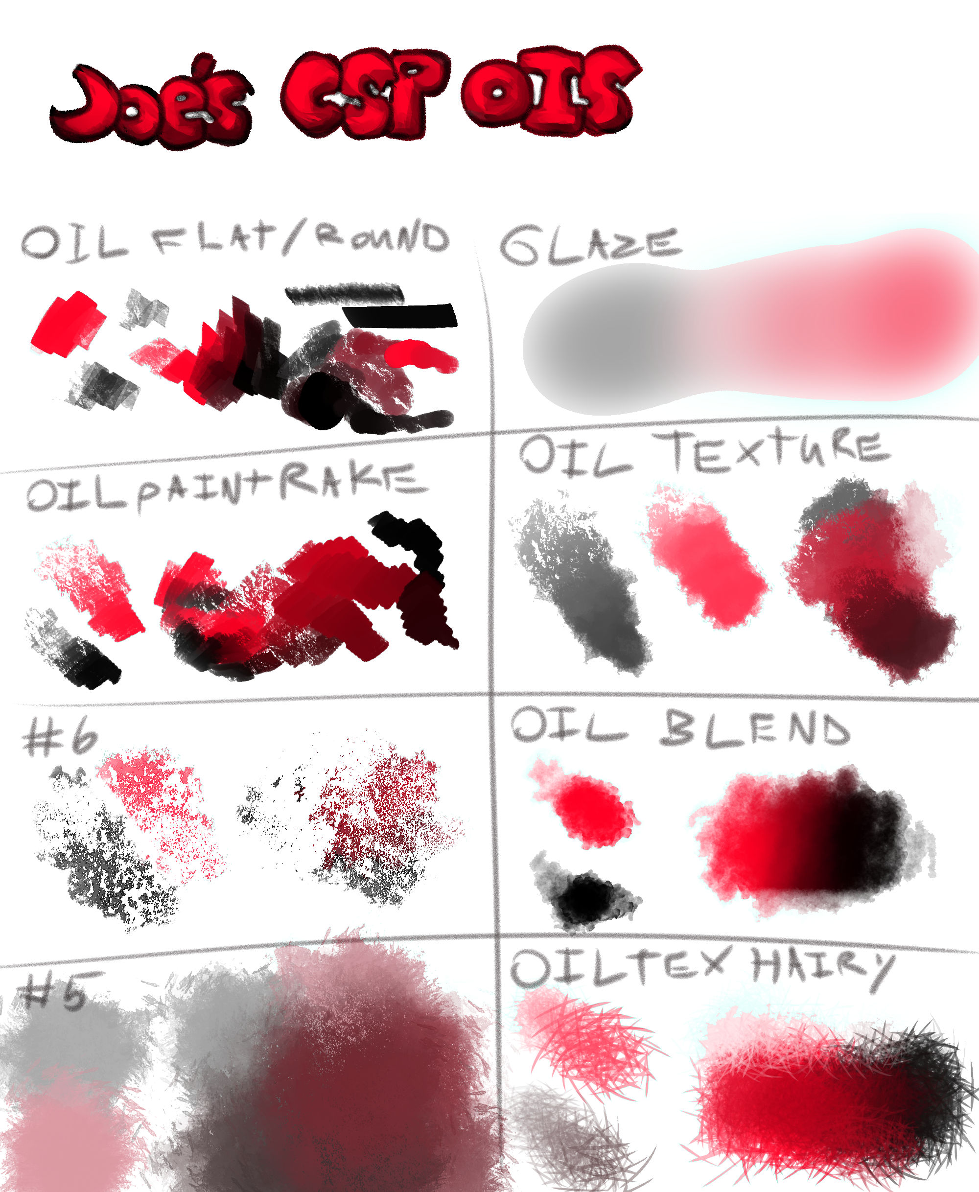 Joe's CSP Oils by Arcandio on DeviantArt