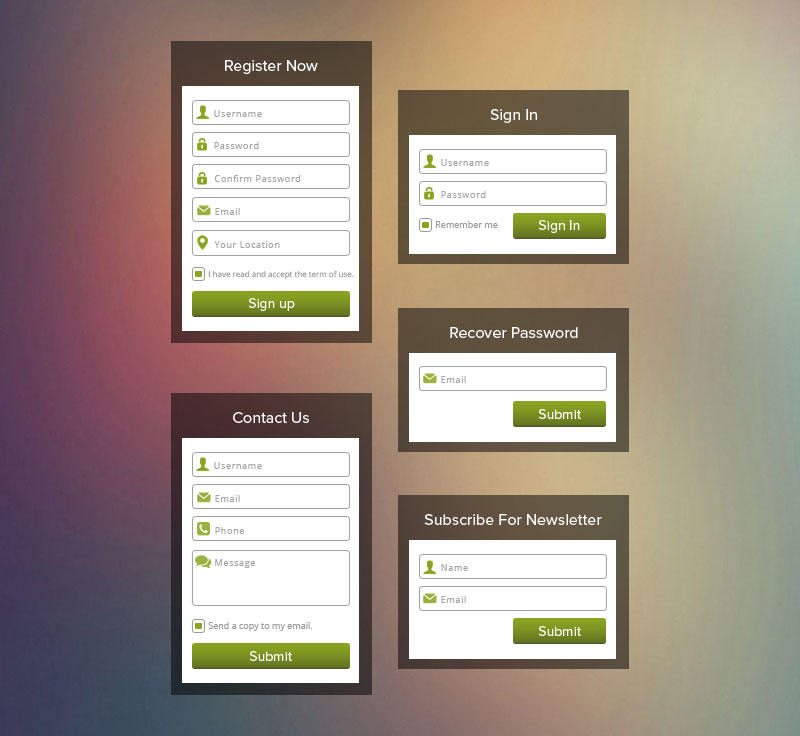 Free Forms .PSD by YesIMaDesigner on DeviantArt