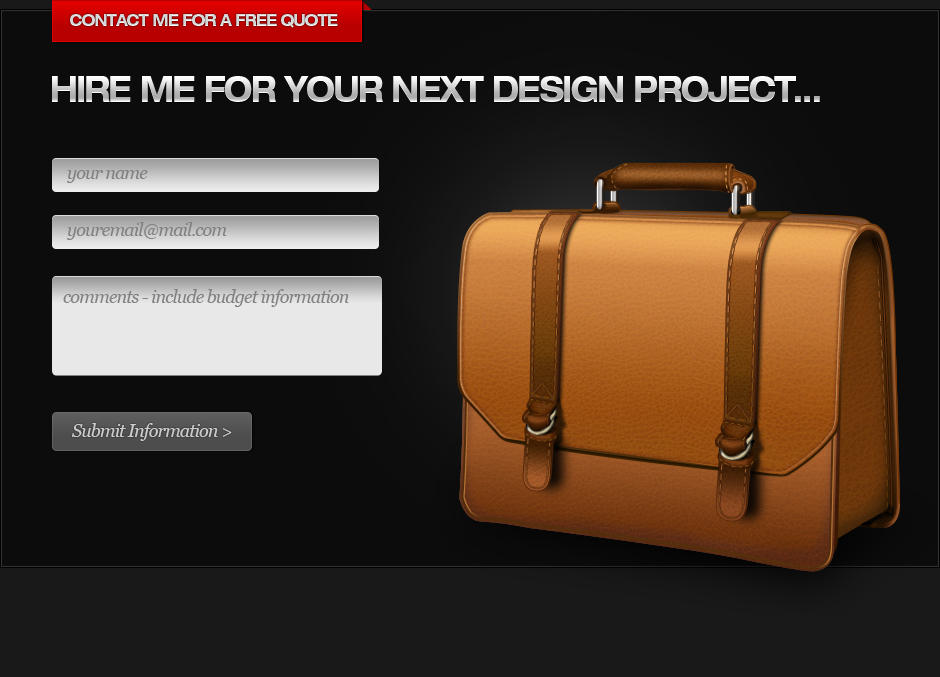Free Form .PSD by YesIMaDesigner on DeviantArt
