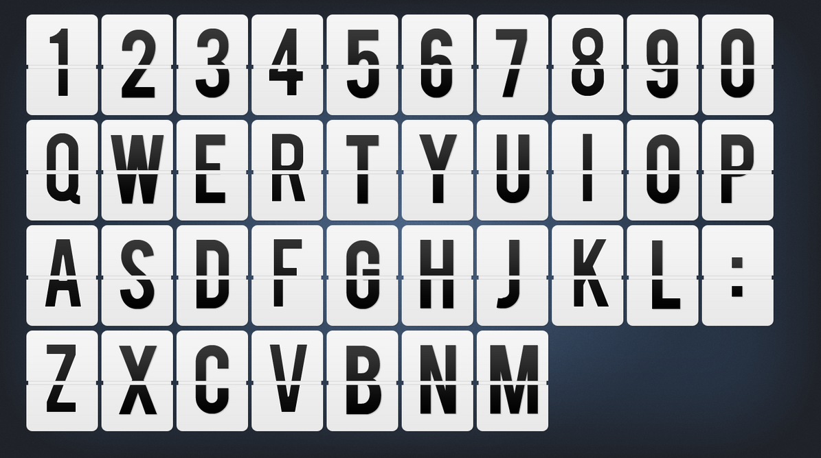 Free Letters .PSD by YesIMaDesigner on DeviantArt
