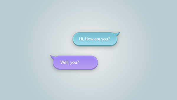 Free Chat Bubbles .PSD by YesIMaDesigner on DeviantArt