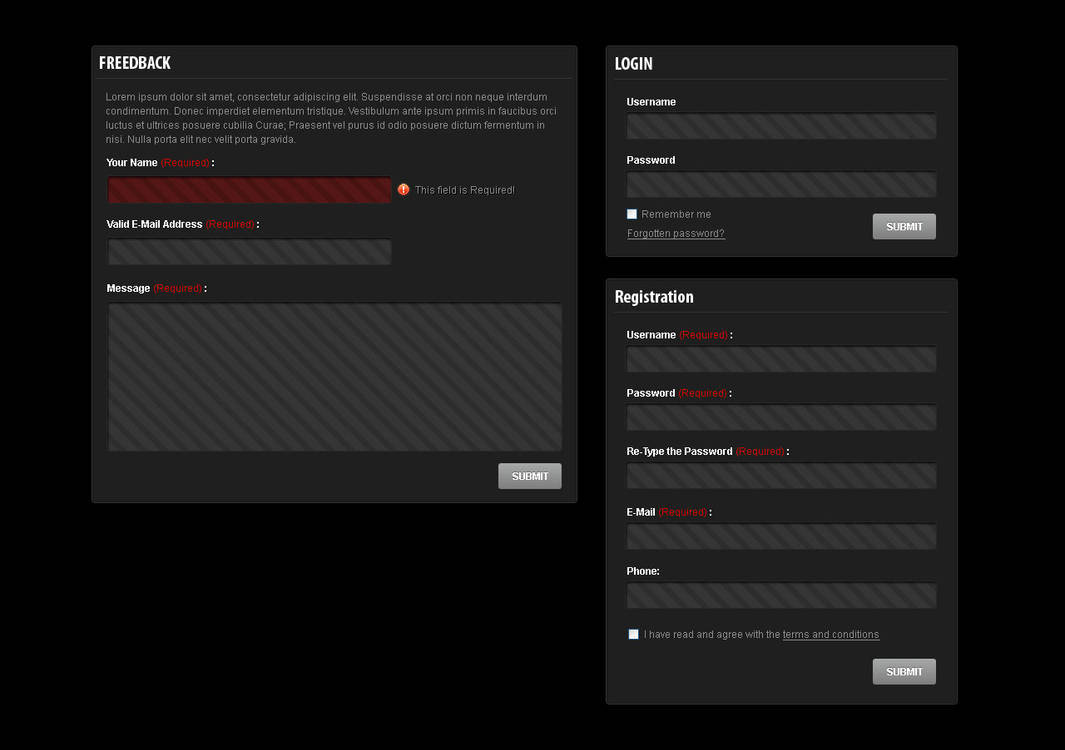 Free Forms .PSD by YesIMaDesigner on DeviantArt