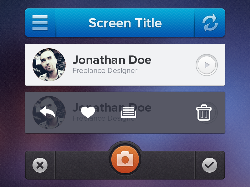 Free Iphone UI .PSD by YesIMaDesigner on DeviantArt
