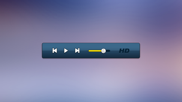 Free Mediaplayer UI .PSD by YesIMaDesigner on DeviantArt