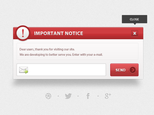 Free Notification .PSD by YesIMaDesigner on DeviantArt