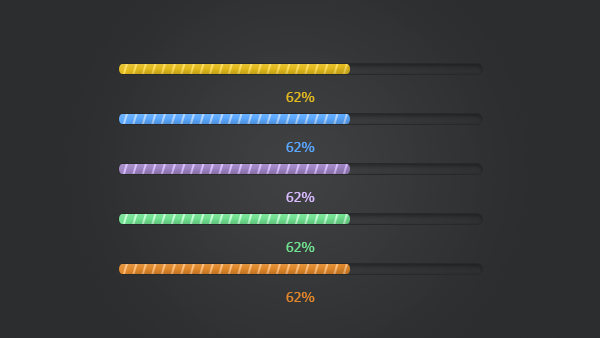 Free Progress Bars .PSD by YesIMaDesigner on DeviantArt