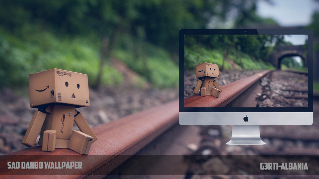 Sad Danbo Wallpaper (G3RTI-ALBANIA) by G3RTI-ALBANIA on DeviantArt