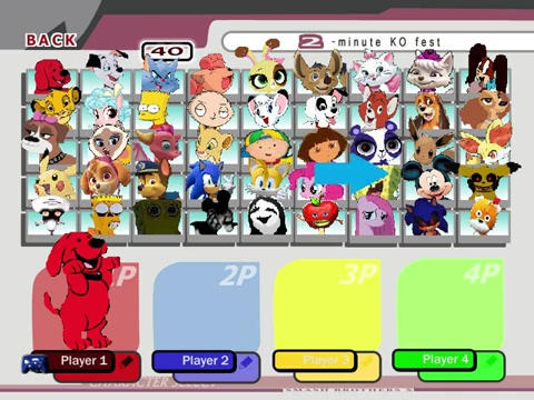 Super Smash Bros Character and Stage Selection by DaniellePuppyAllStar ...