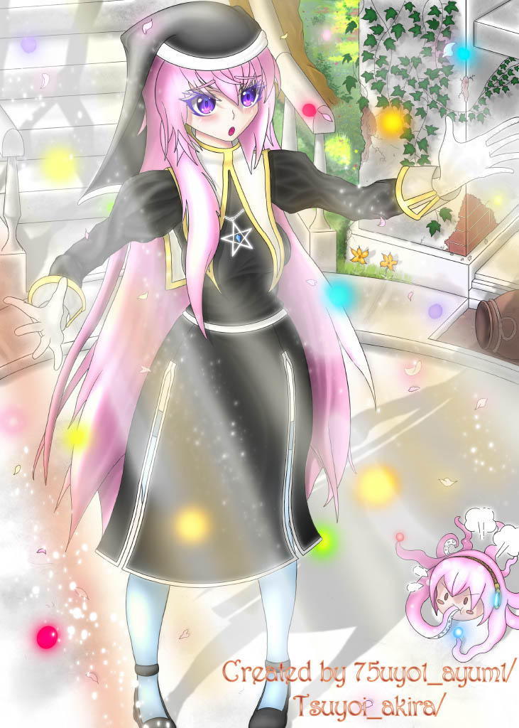 Luka Megurine - Palette (Artwork by 75uyo1_Ayum1) by 75uyo1-ayum1 on ...