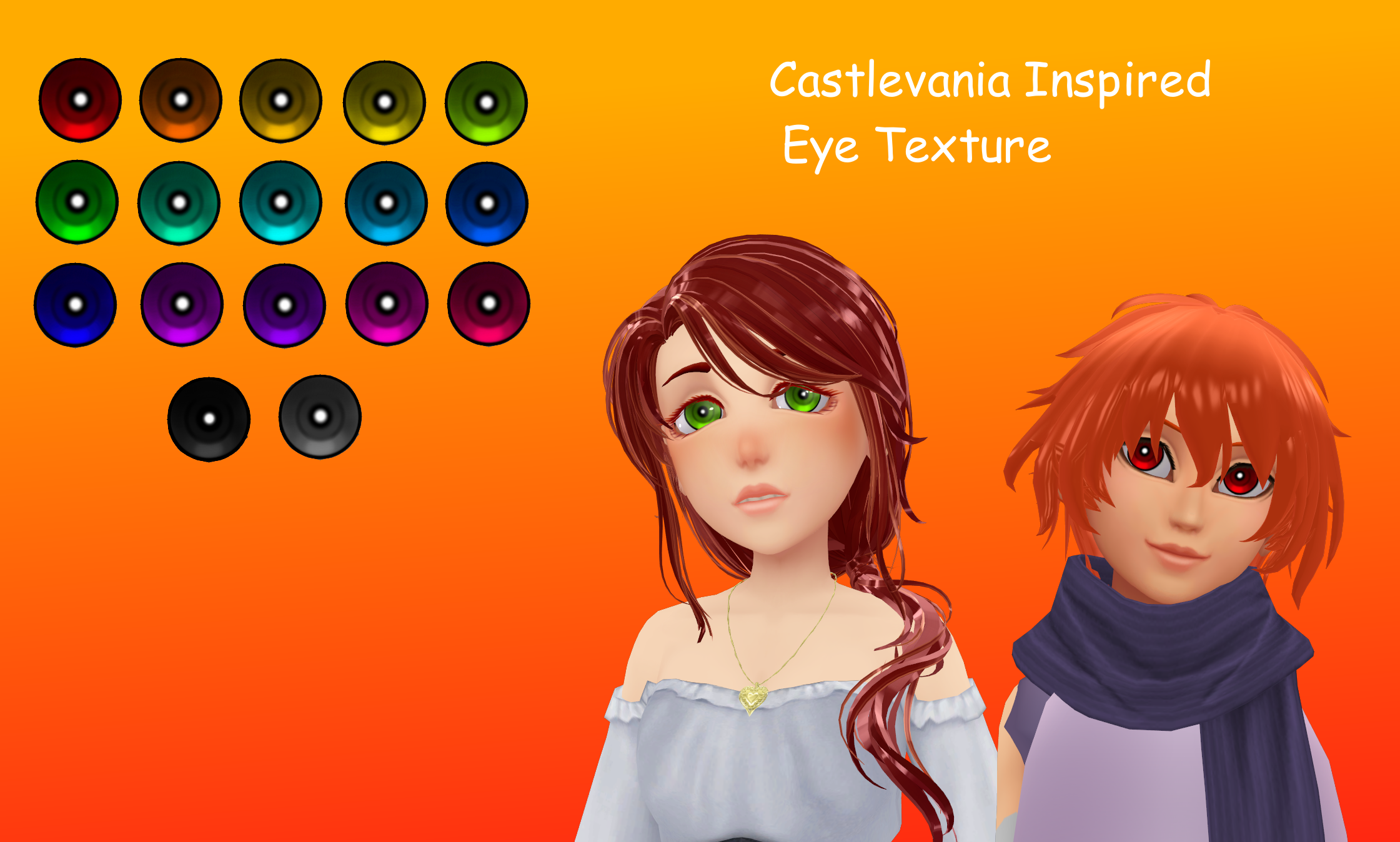 Castlevania Inspired Eye Texture DL by Faindessiness on DeviantArt