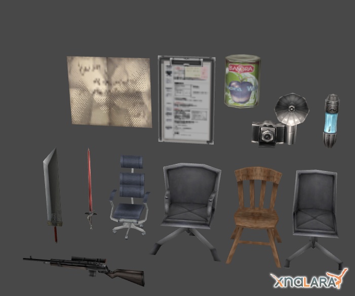 Crisis Core - Object Pack 1 by xHolyxLightx on DeviantArt