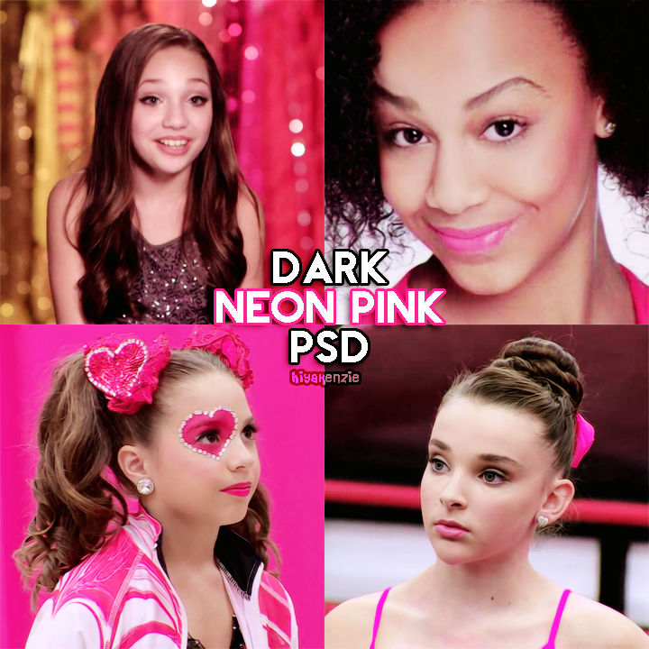 Dark Neon Pink PSD by hiyakenzie on DeviantArt