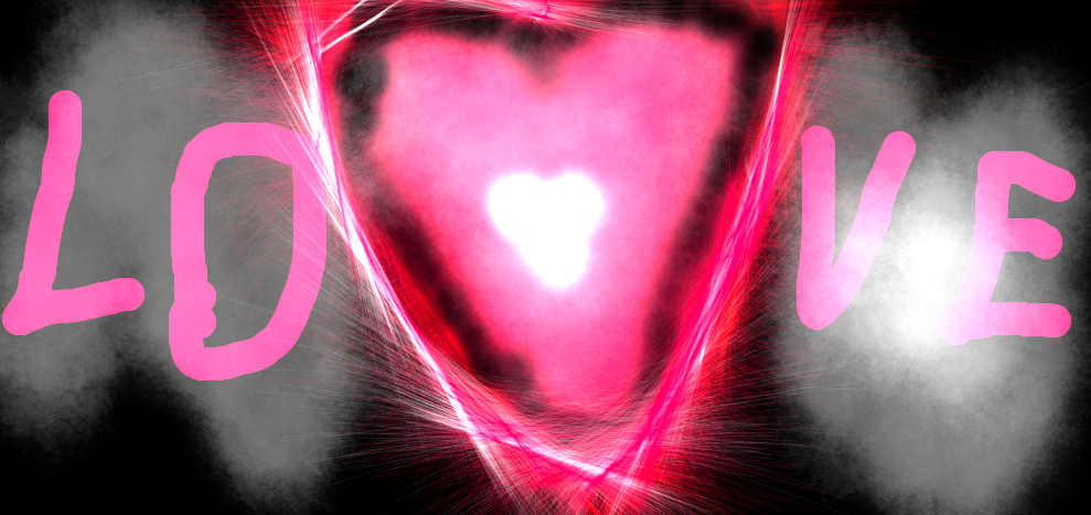 Neon Power Heart by LunaBlu3berry on DeviantArt