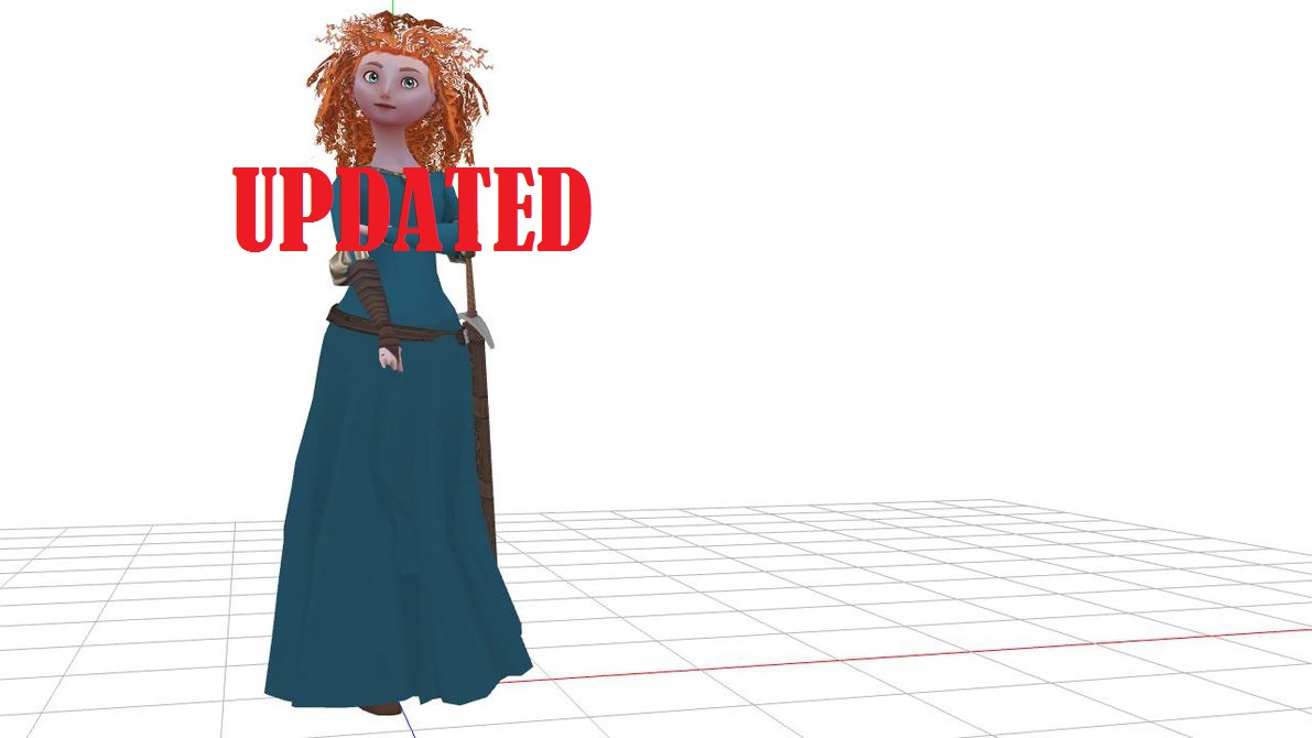 [MMD] Merida by FOKMangaka on DeviantArt
