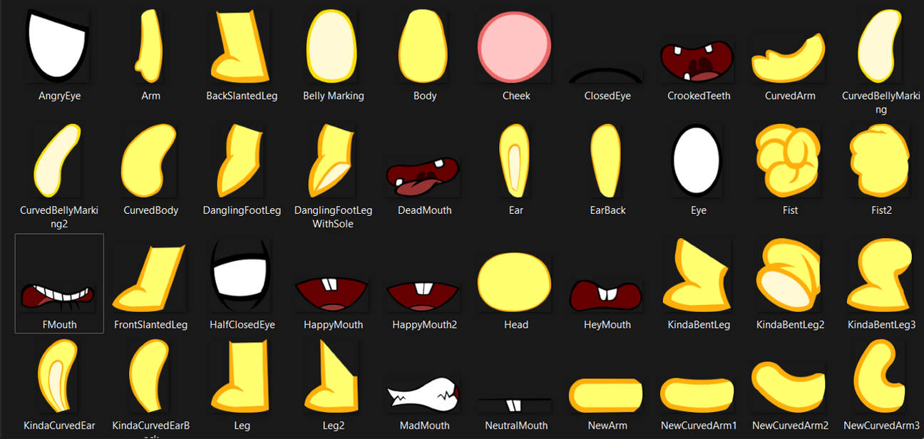 Cuddles Assets by LennyTheHTFFan2009 on DeviantArt