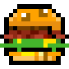 Hamburger Intermission 16x16 Pixel Art Gimp File by Monseo on DeviantArt
