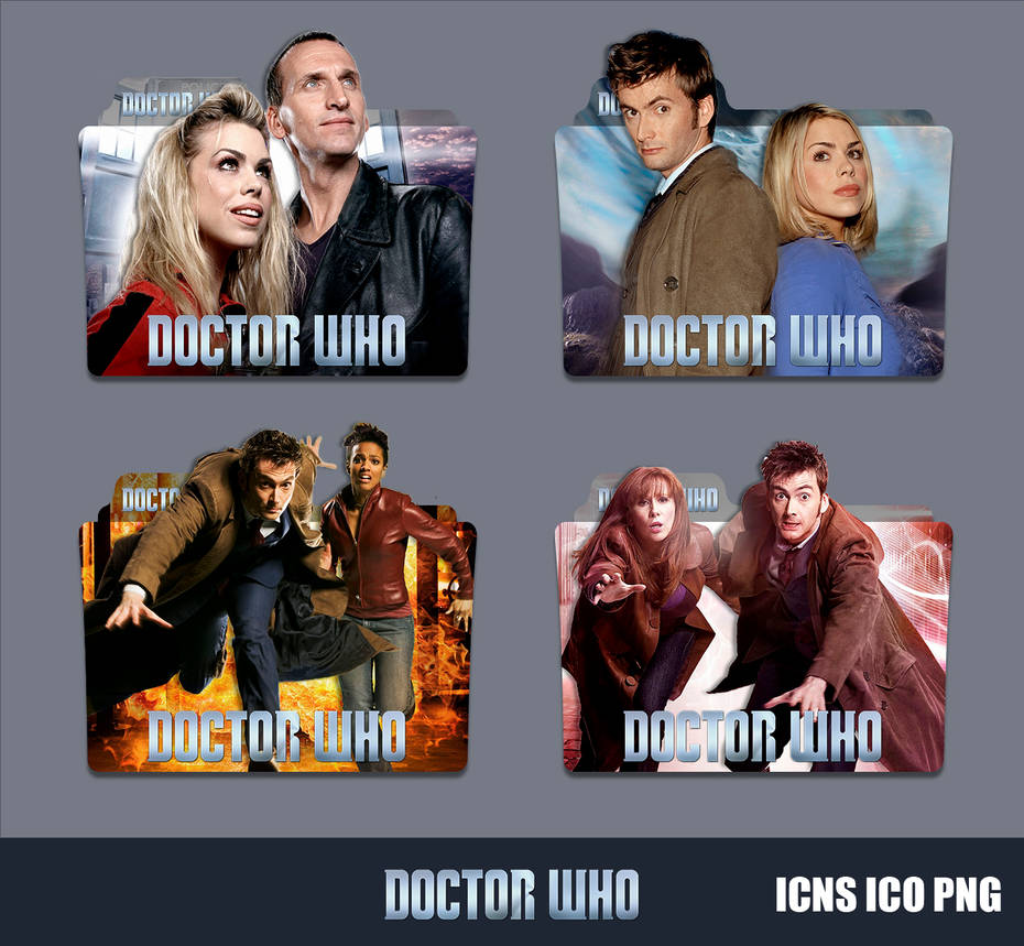 Doctor Who Collection Folder Icon Pack Part 1 by GERALDMCGREW on DeviantArt