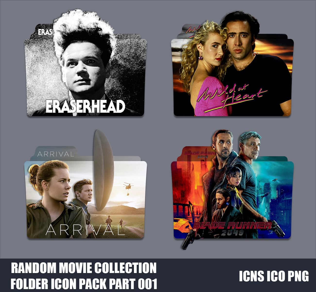 Random Movie Collection Folder Icon Pack Part 01 by GERALDMCGREW on ...