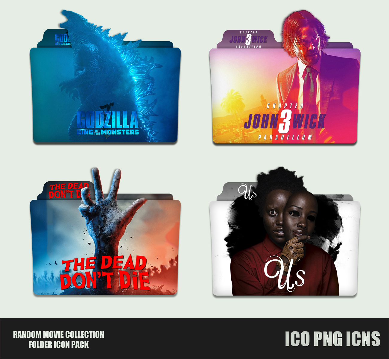 Random Movie Collection Folder Icon Pack Part 02 by GERALDMCGREW on ...