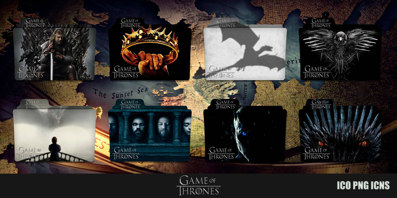Game of Thrones Collection Folder Icon Pack Part 2 by GERALDMCGREW on ...