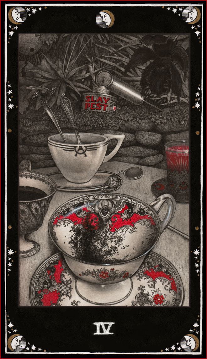 The Four of Cups by sigilogos on DeviantArt