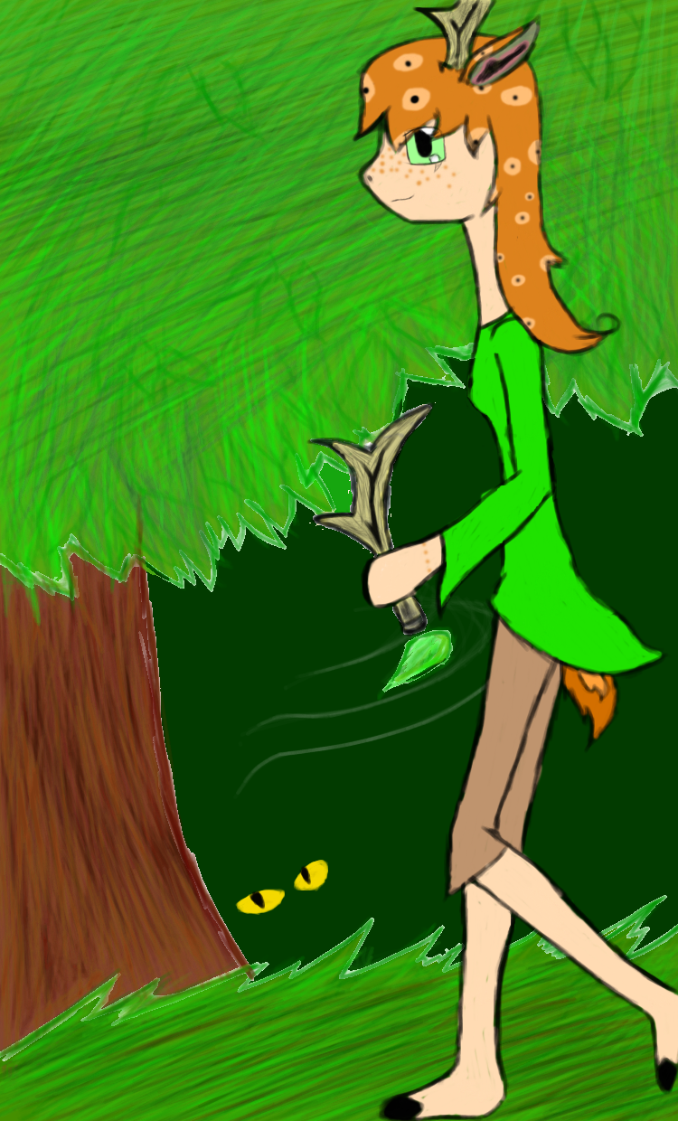 Deer people (Cervidaes) by silverowl1468 on DeviantArt