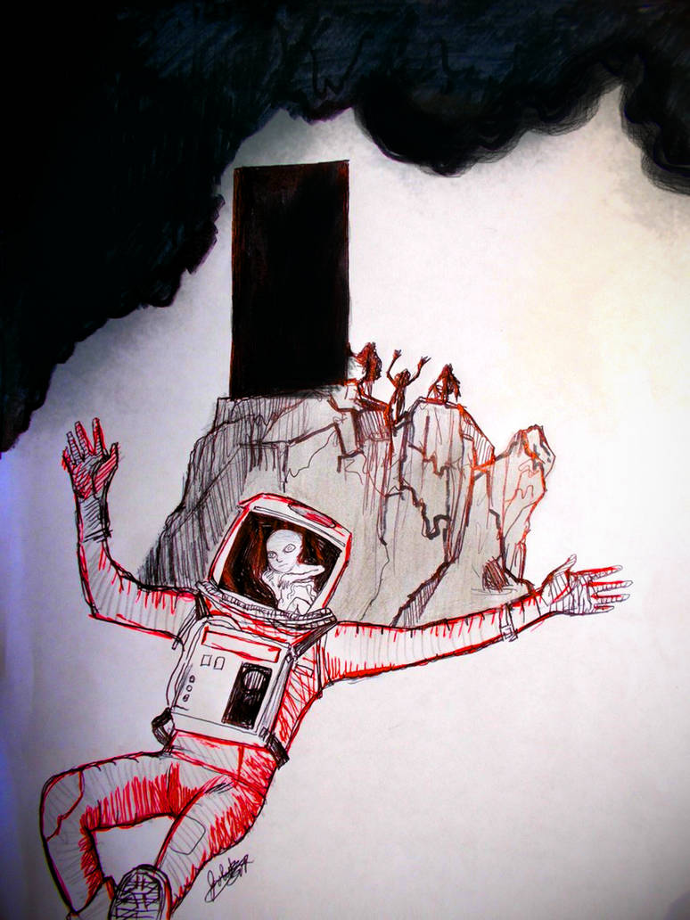 Kubrick's 2001: A Space Odyssey, the Monolith by JOHNNYFB on DeviantArt