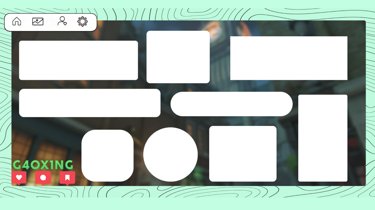 Free Clean UI Bars/Icons Pack By G4OX1NG by G4OX1NG on DeviantArt