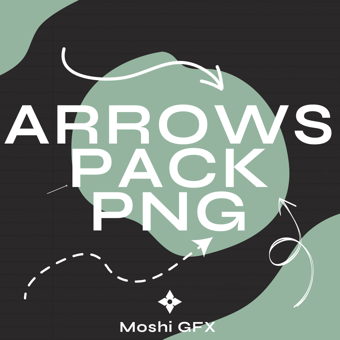 PNG Arrows Pack By Moshi GFX by G4OX1NG on DeviantArt