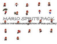 Mario SPRITEPACK-ZIP ARCHIVE by evolvd-studios on DeviantArt