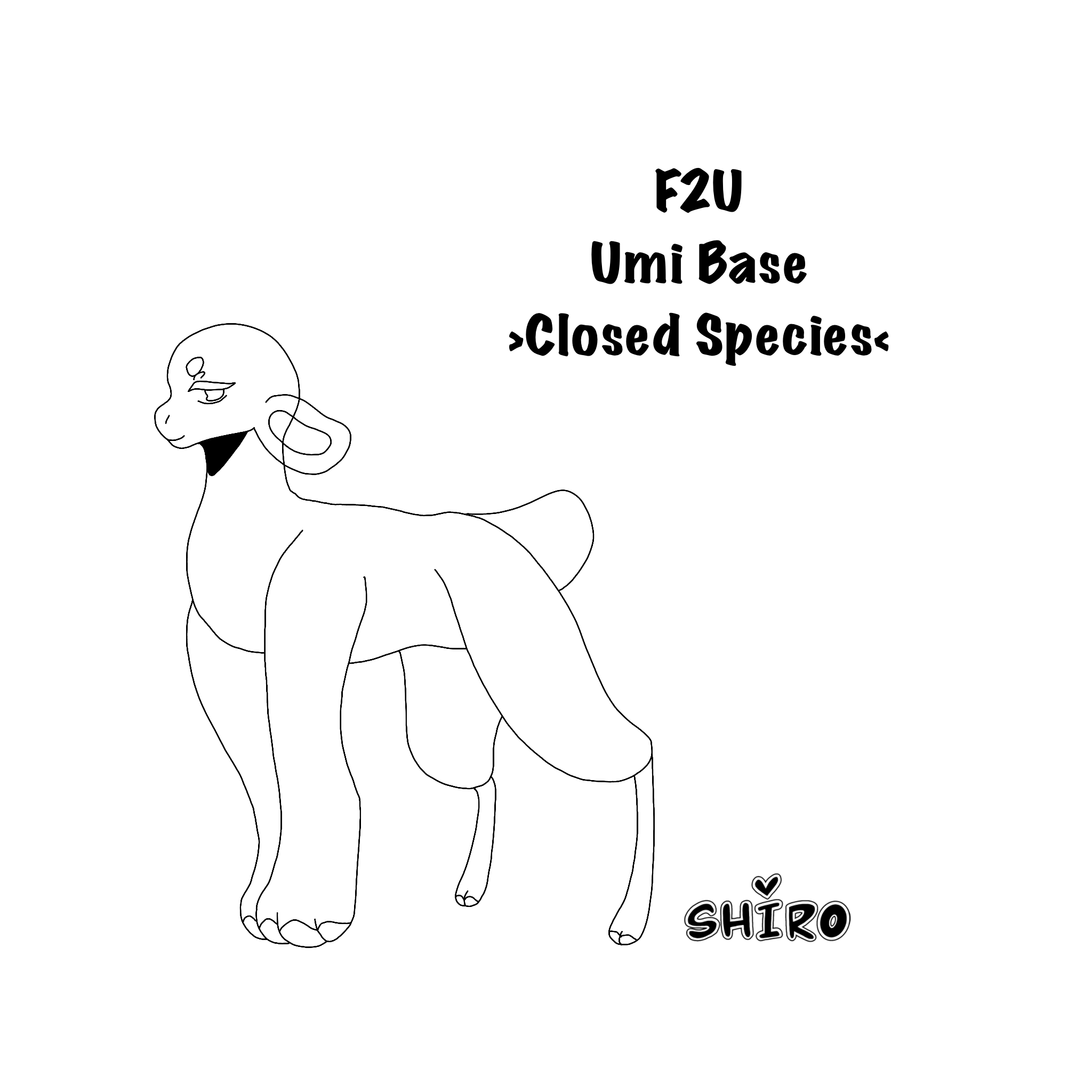 F2U PSD Base| Umi | Closed Species by OwOStrawberryMilkOwO on DeviantArt
