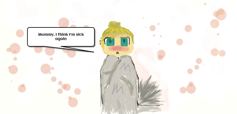Mommy I'm Sick by CarolineBearArt on DeviantArt