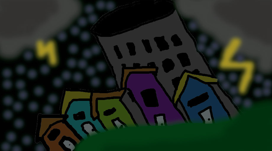 The Looming Evil Tower by korey2099 on DeviantArt