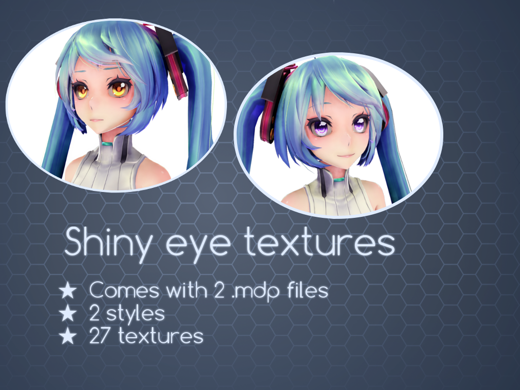MMD Shiny eye textures by Relomi on DeviantArt
