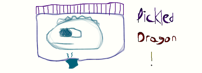 pickled dragon by RandomAppleseed on DeviantArt