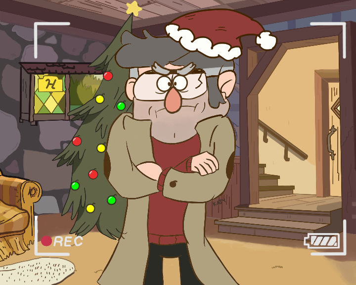 Merry Christmas Grunkle Ford! by Bordercollie15 on DeviantArt