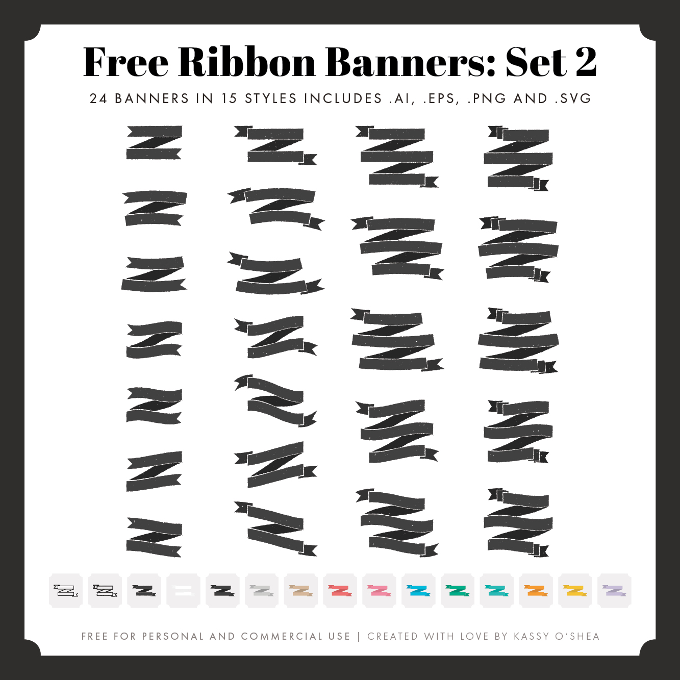 Free Ribbon Banners: Set 2 by apparate on DeviantArt