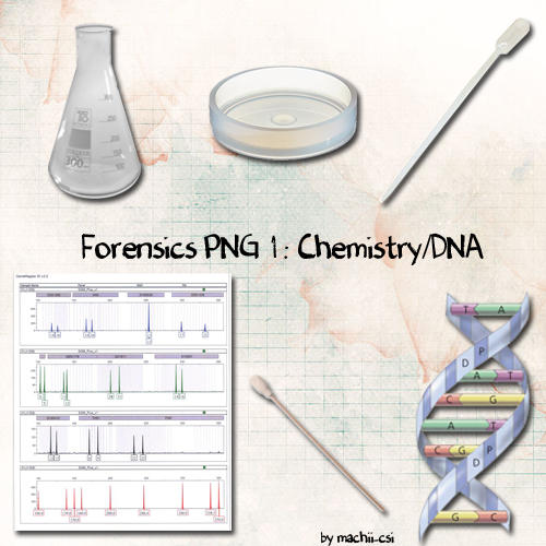 Forensics PNG 1 :Chemistry-DNA by Machii-csi on DeviantArt