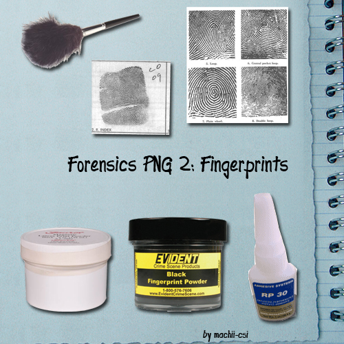 Forensics PNG 2: Fingerprints by Machii-csi on DeviantArt