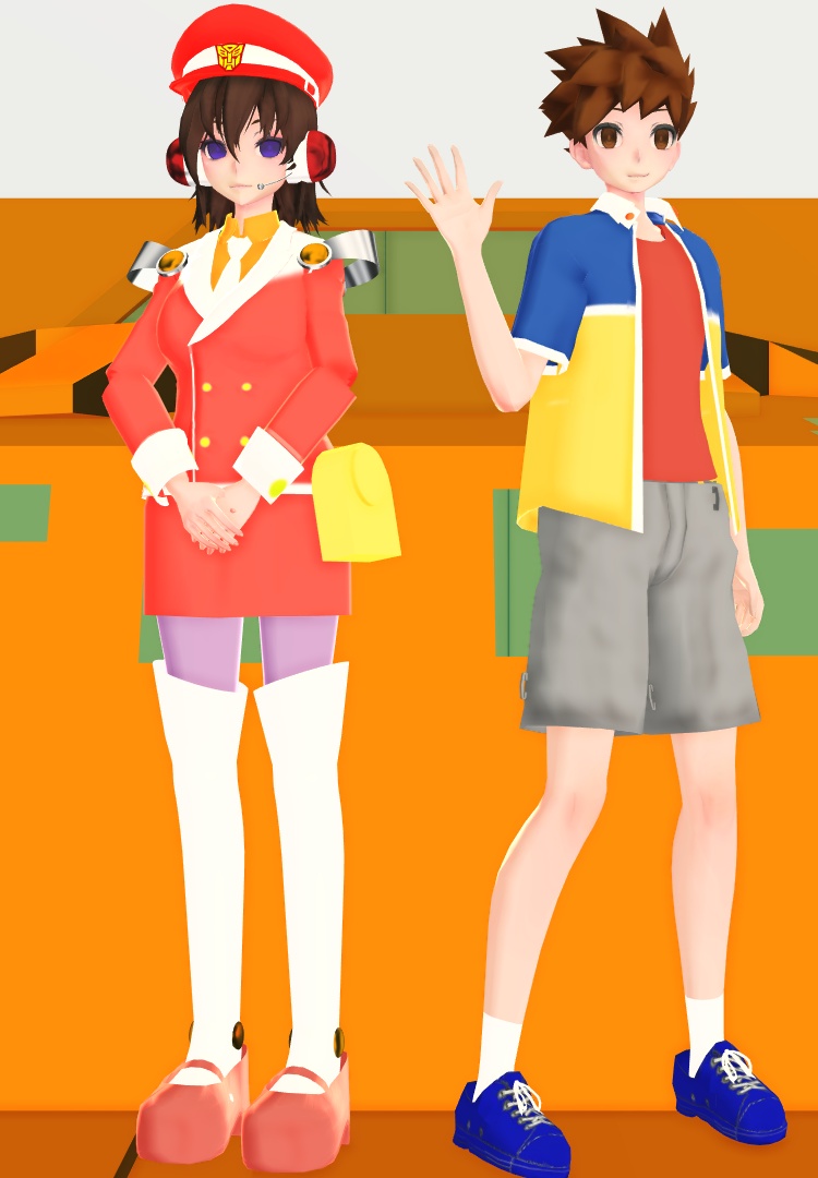 [MMD Transformers] Koji and T-AI Download by ijmvalenzuela on DeviantArt