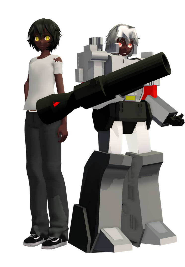 [MMD Transformers] D-16 and Megatron Model DL+ by ijmvalenzuela on DeviantArt