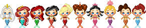Innocent Ariel pixel by starfiregal92 on DeviantArt