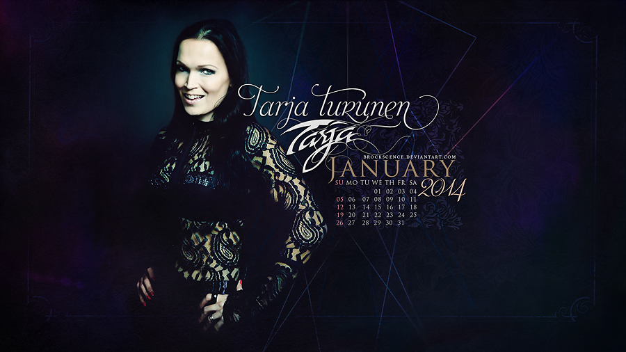 Tarja Turunen ~JANUARY 2014 by brockscence on DeviantArt