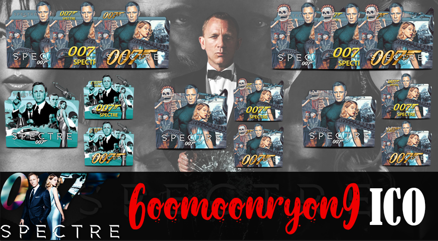 007 James Bond - Spectre (2015) Movie Folder Icon by 6oomoonryon9 on ...