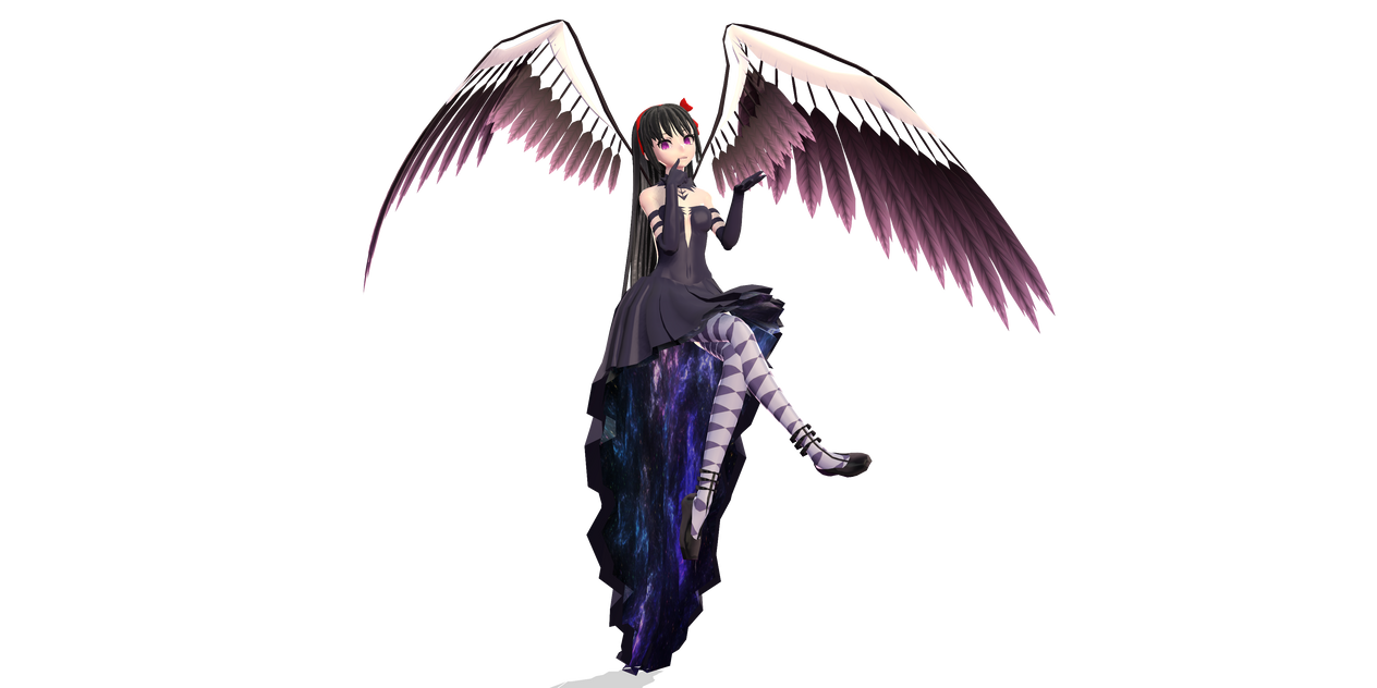 Akemi Homura Devil DL {50+ watchers} by StressaSan on DeviantArt