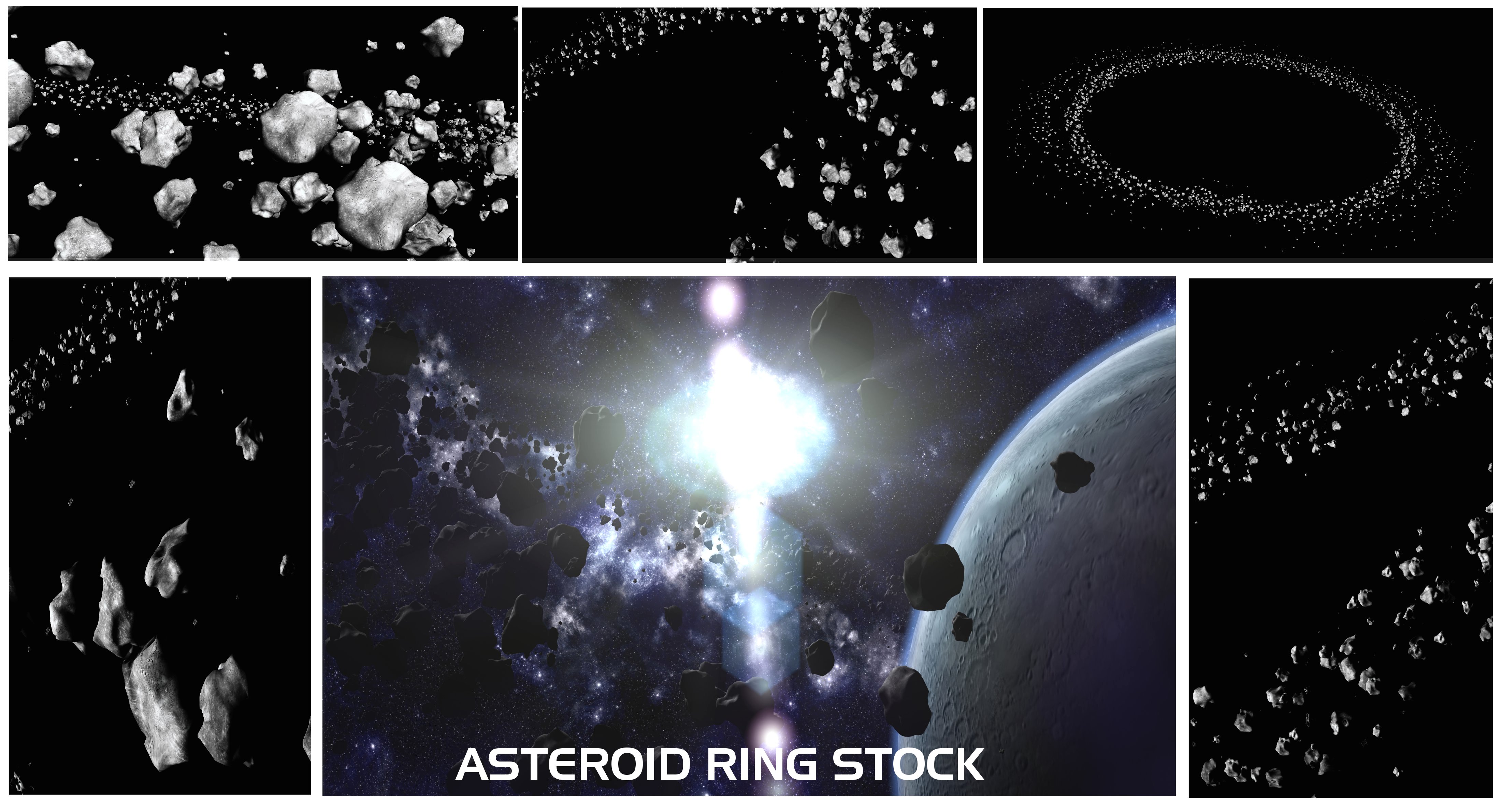 Outer Space Asteroid Ring